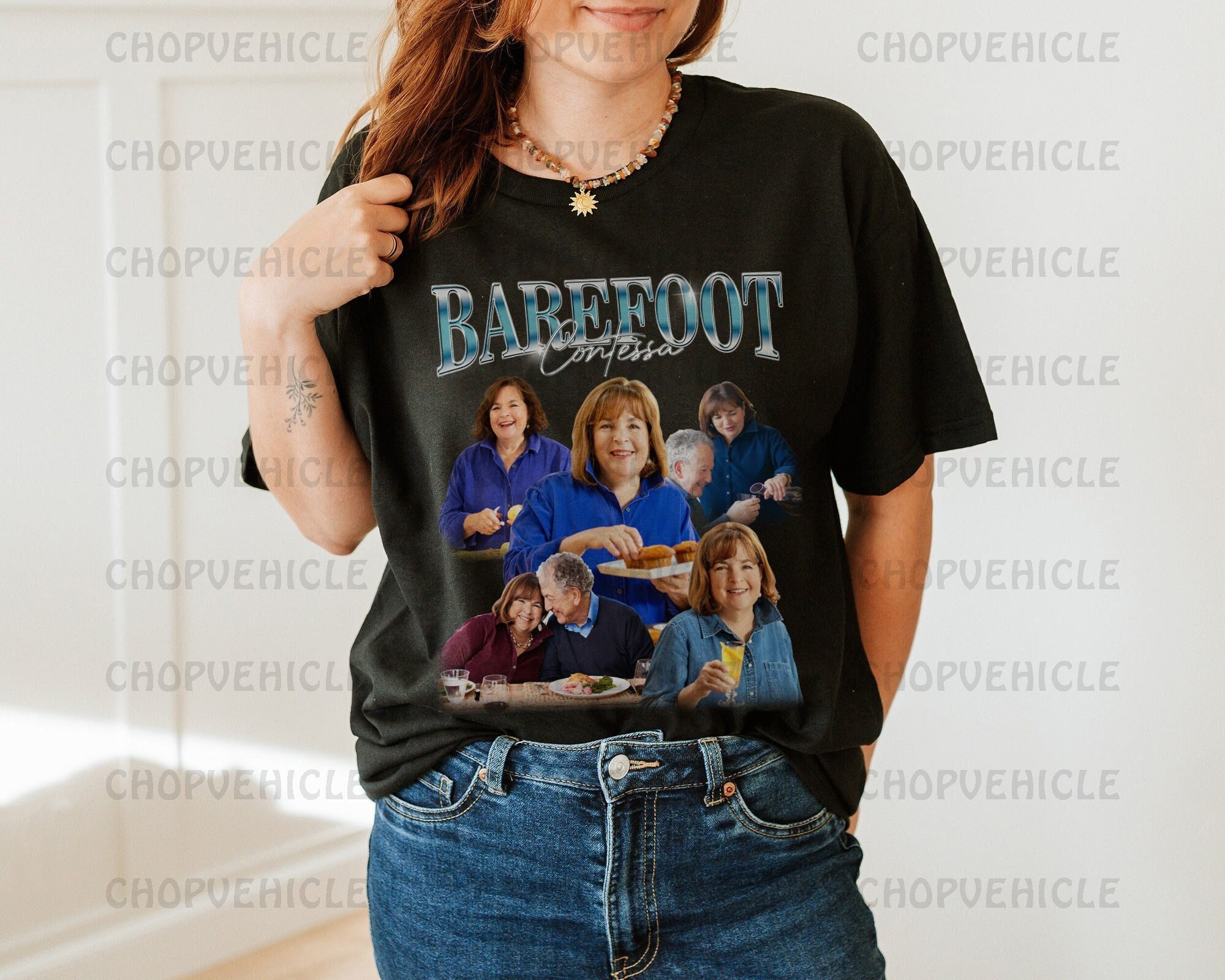 Barefoot Contessa Ina Garten 90s Bootleg Shirt | Inspire Uplift