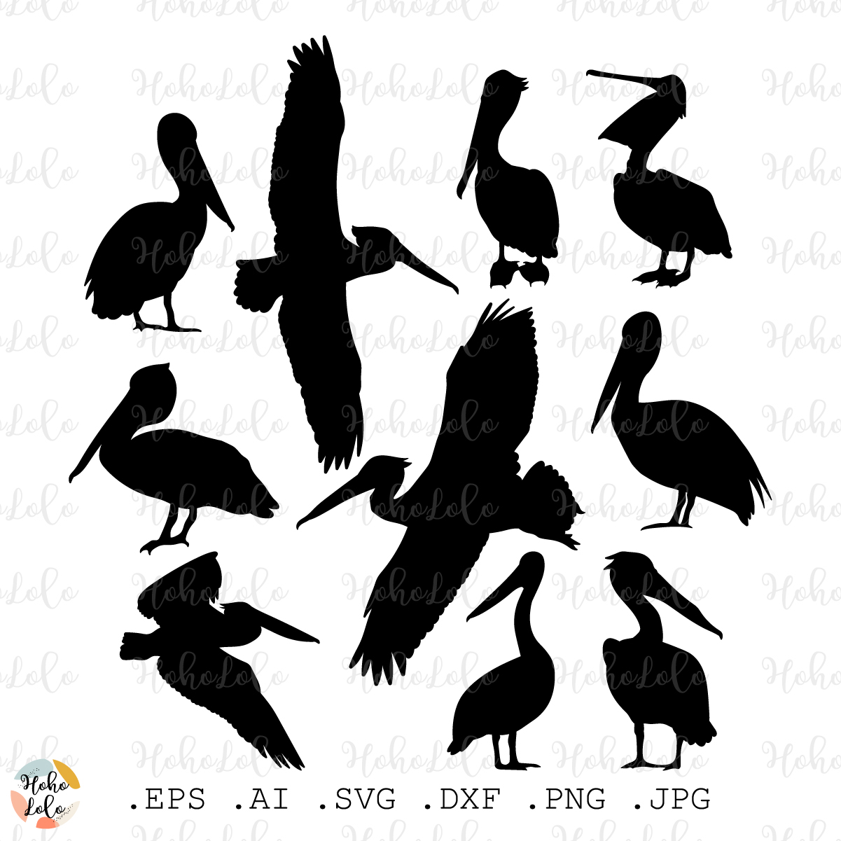 Pelican Svg, Pelican Silhouette, Pelican Cricut, Pelican Ste | Inspire ...