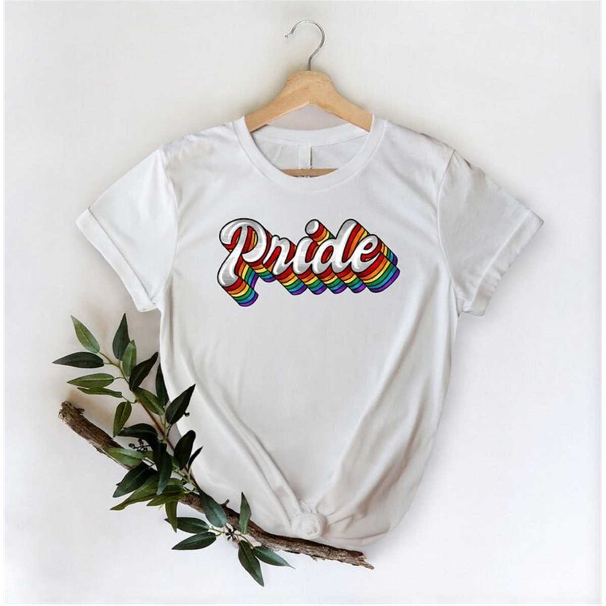 Retro Pride Shirt, LGBTQ Shirt, Pride Month Parade Shirt, Lo | Inspire ...
