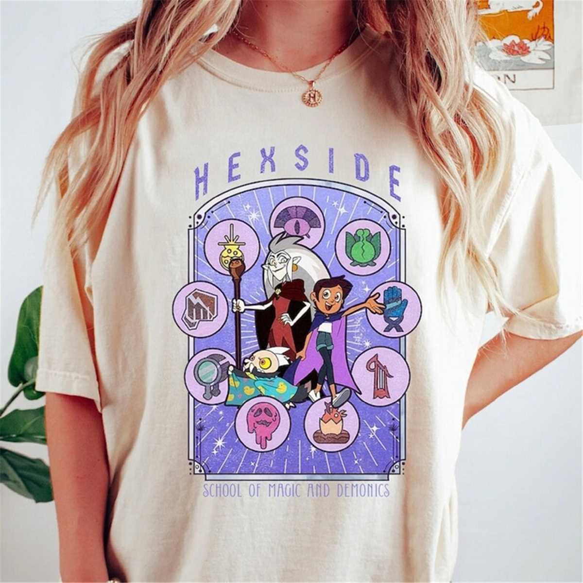 Vintage Hexside School Of Magic And Demonics, The Owl House - Inspire ...