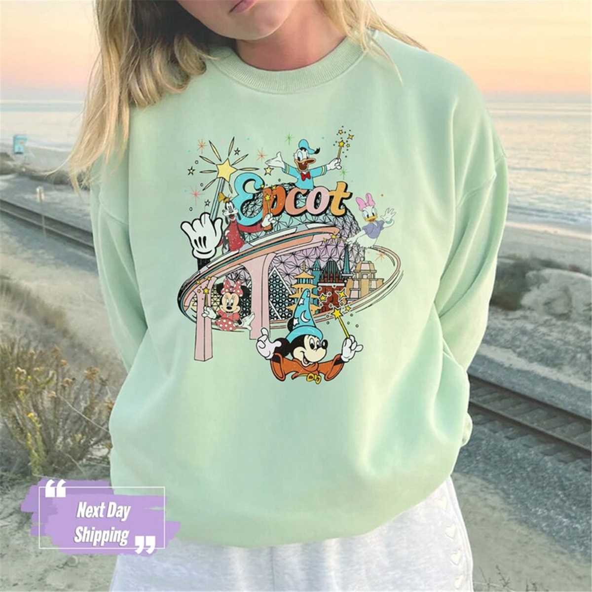 Disney Epcot Shirt, Vintage Epcot 1982 Shirt, Vintage Disney | Inspire ...