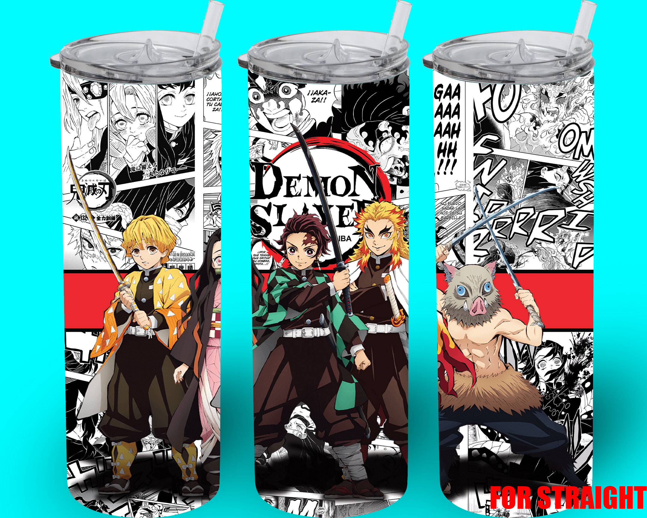 Demon Slayer Tumbler,Demon Slayer Skinny Tumbler,Demon Slaye | Inspire ...