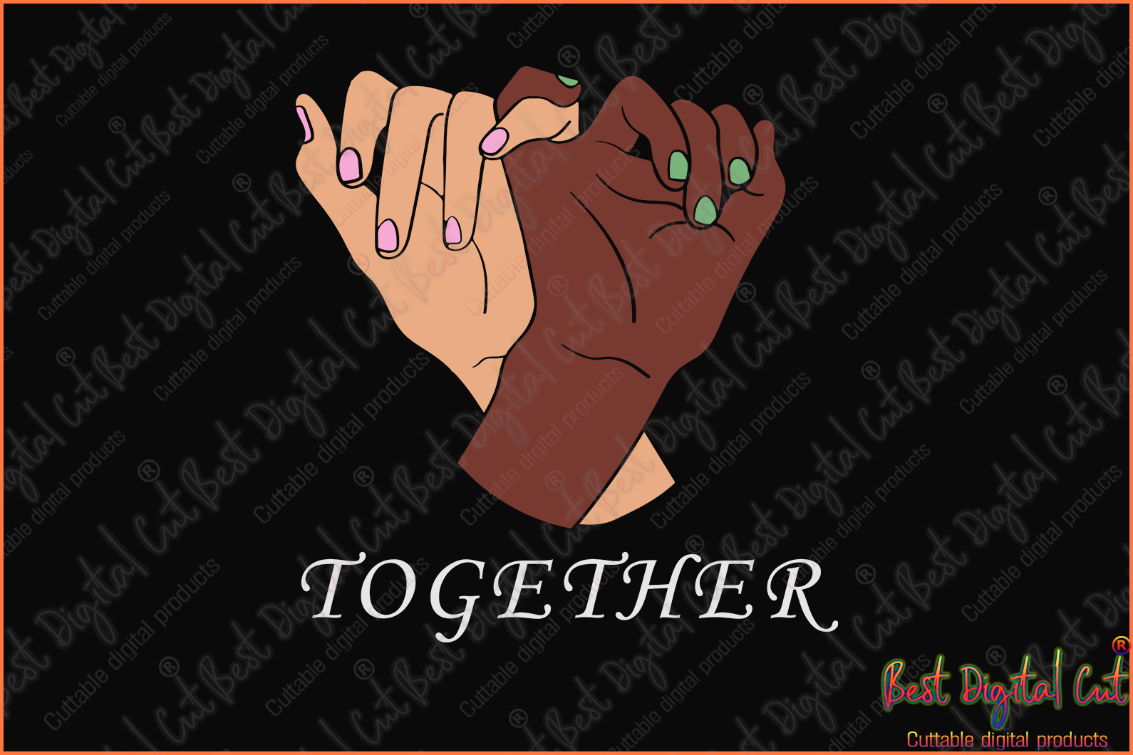 together we rise svg - Inspire Uplift