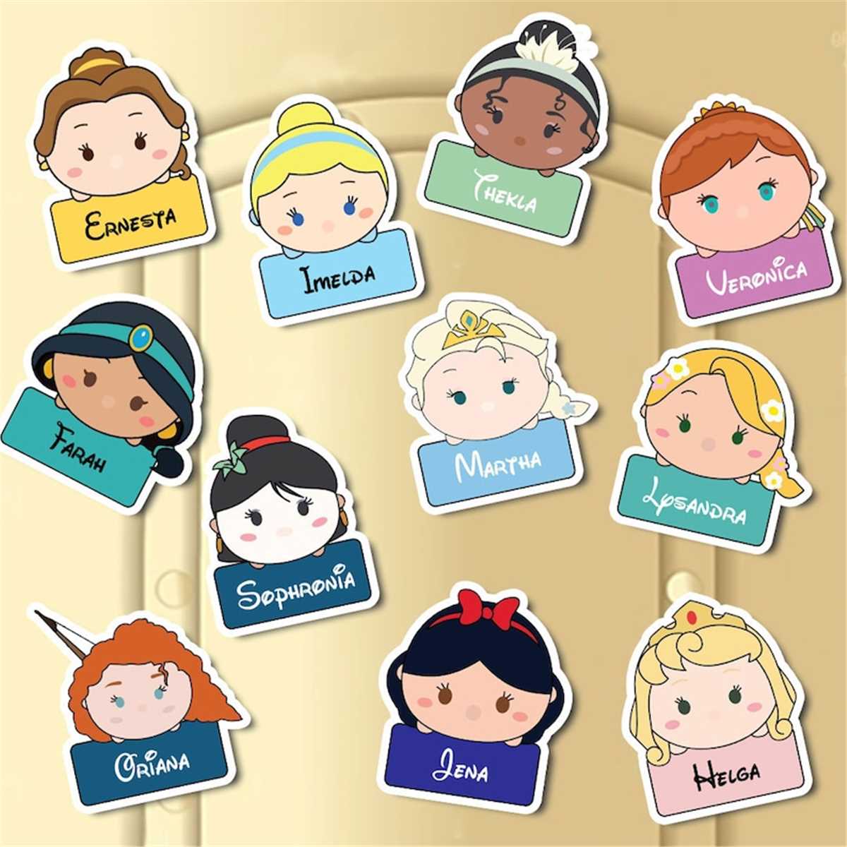 Personalized Disney Characters Inspired Magnets, Disney Crui | Inspire ...