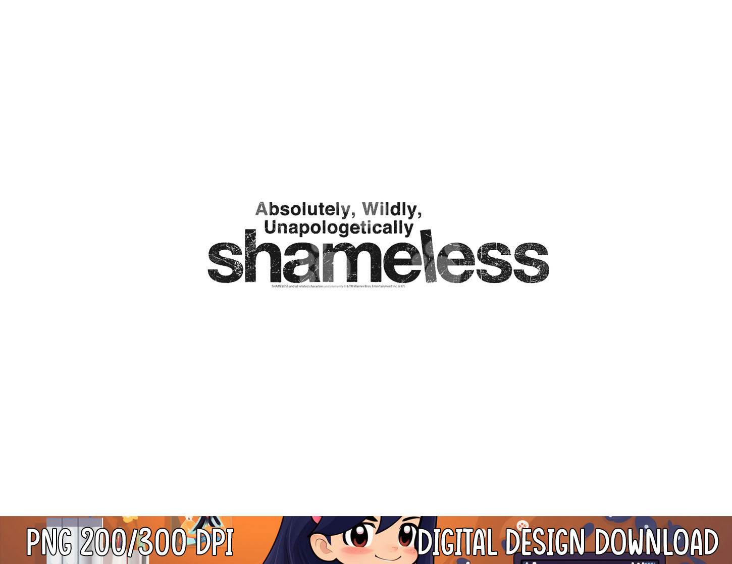 Shameless Logo png, sublimation - Inspire Uplift