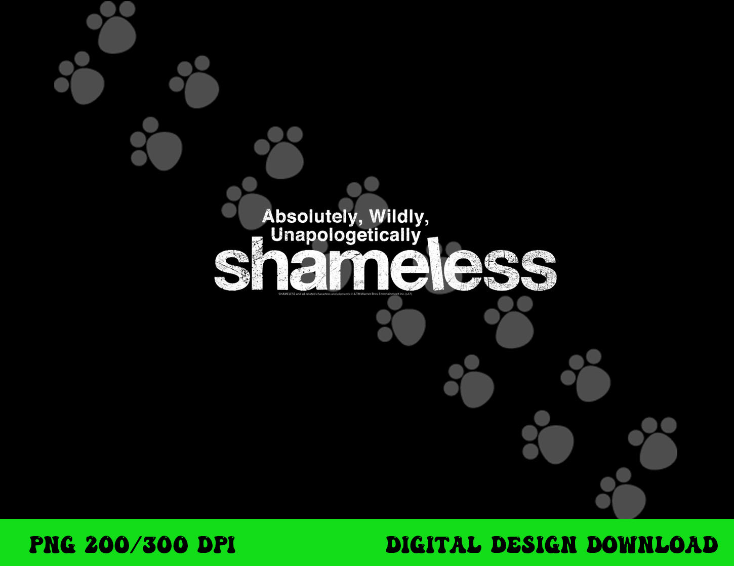 Shameless Logo Red png, sublimation | Inspire Uplift