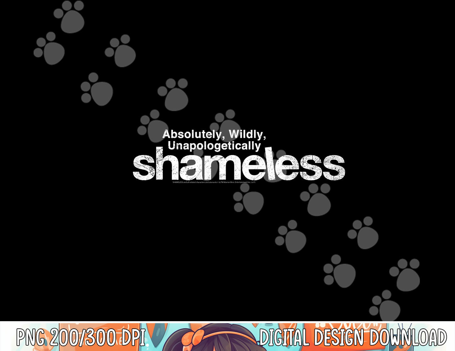 Shameless Logo Red png, sublimation | Inspire Uplift