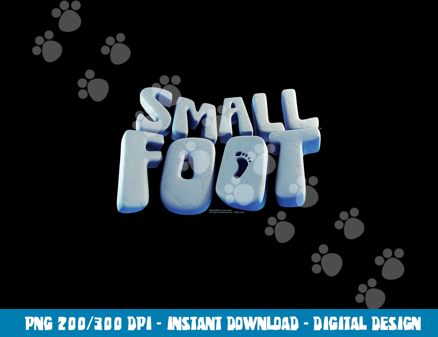 Smallfoot Logo png, sublimation - Inspire Uplift