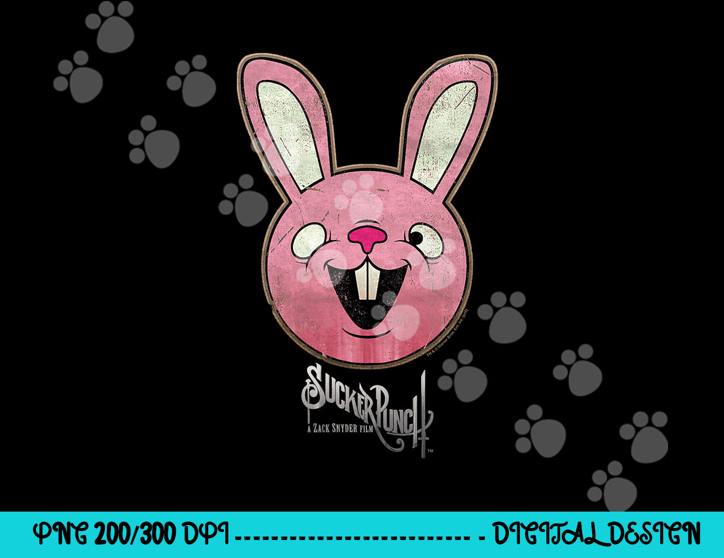 Sucker Punch Pink Bunny png, sublimation | Inspire Uplift