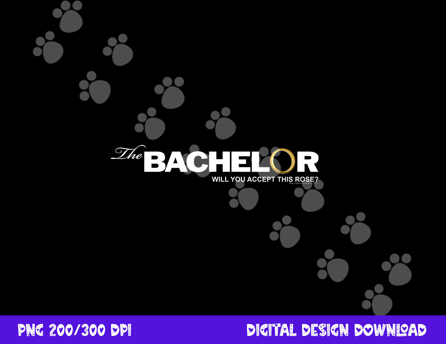 The Bachelor Logo png, sublimation | Inspire Uplift