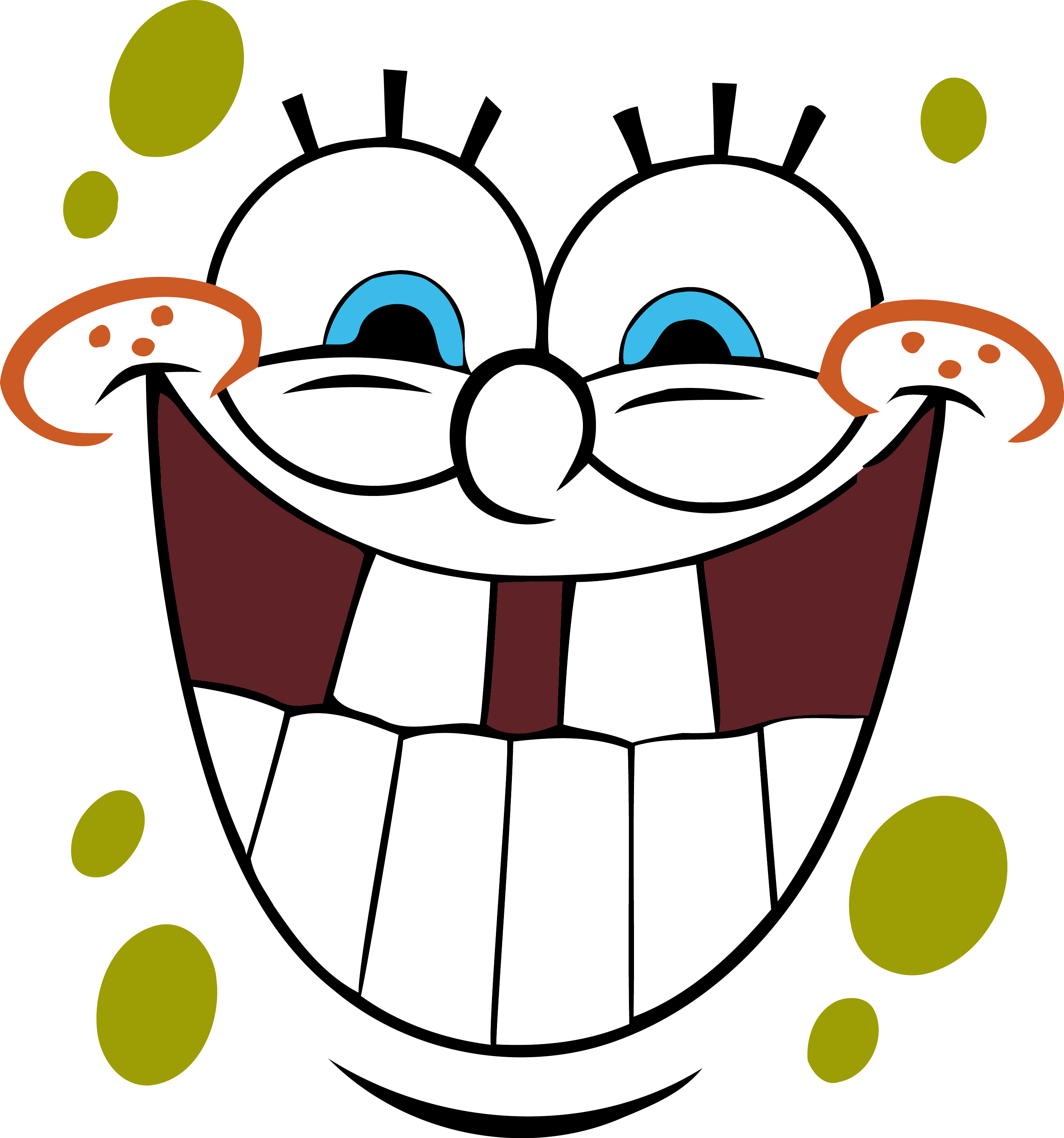 Spongebob Svg Layered, Spongebob Png, Spongebob Clipart, Spo | Inspire ...