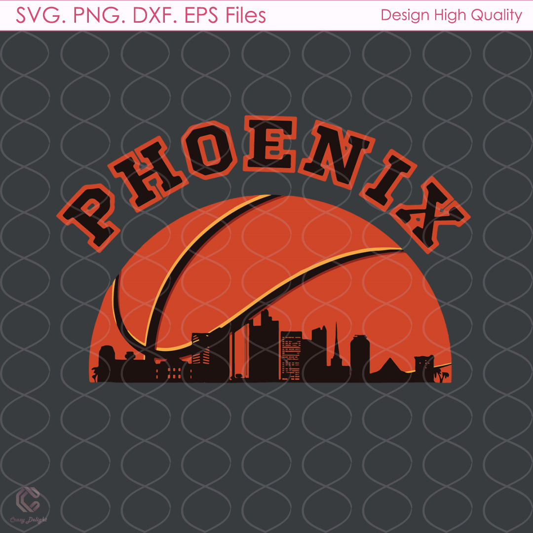Phoenix Basketball Team Svg, Sport Svg, Phoenix Basketball S | Inspire ...
