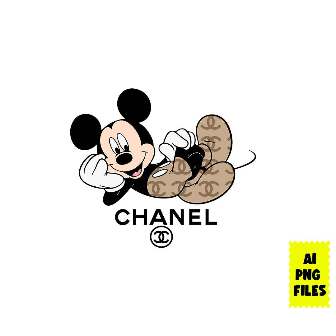 Mickey Chanel Png, Chanel Logo Png, Mickey Png, Chanel Brand - Inspire ...