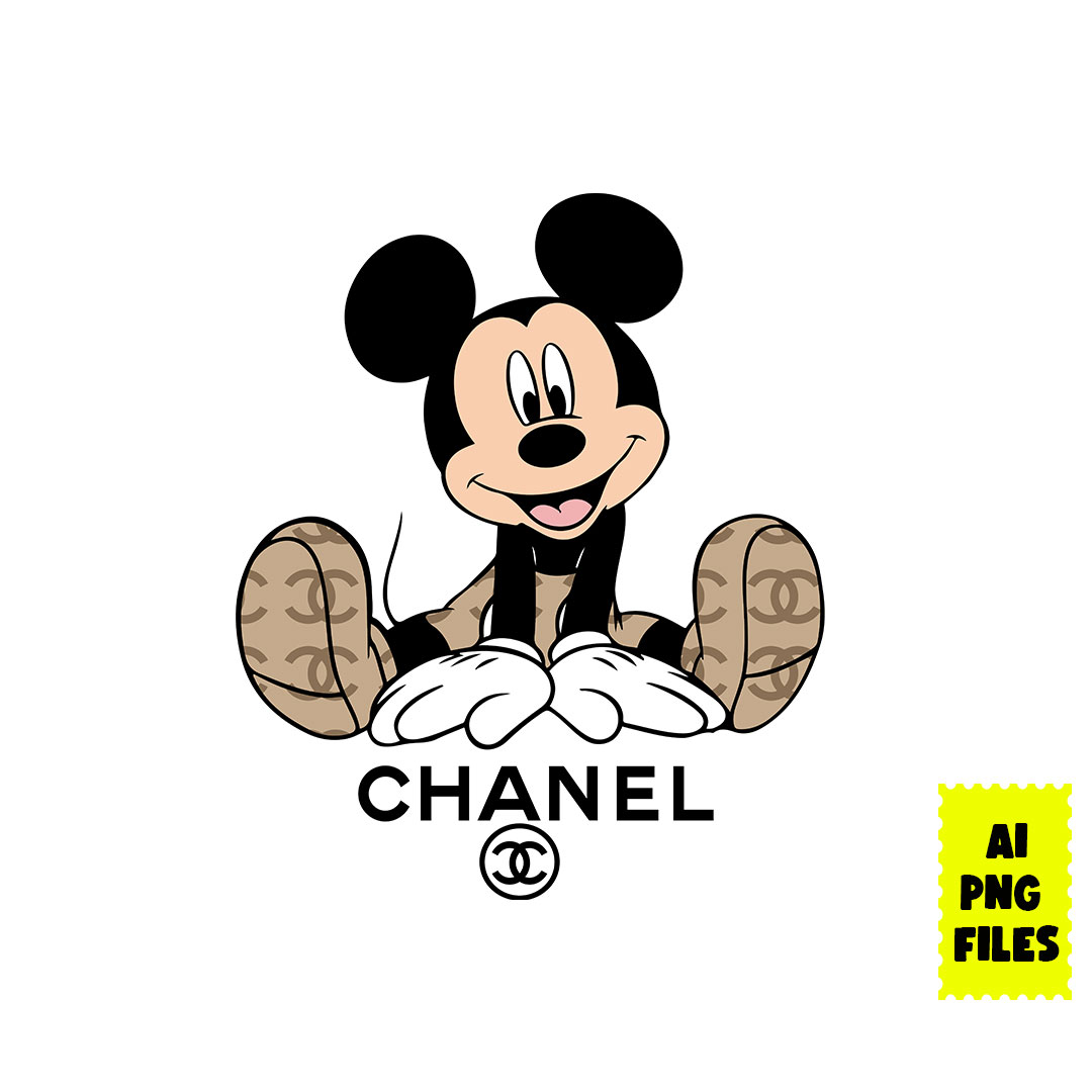 Mickey Chanel Png, Chanel Logo Png, Mickey Mouse Png, Chanel - Inspire ...