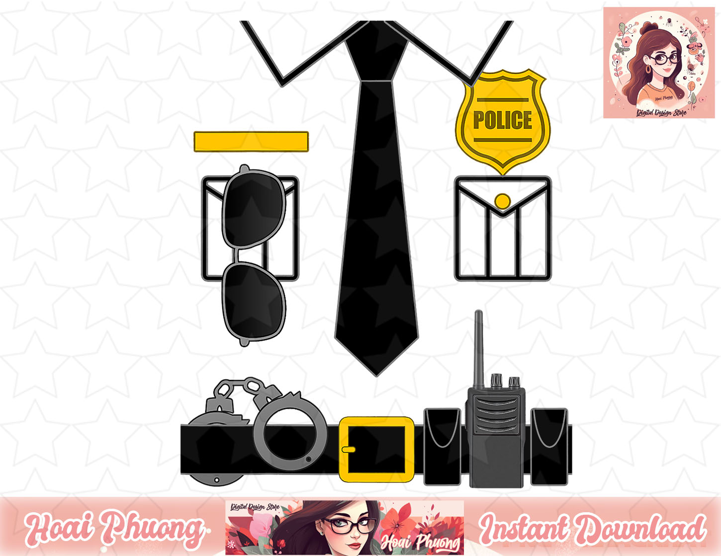 Police Costume For Kids & Adults Halloween Police Officer pn | Inspire ...