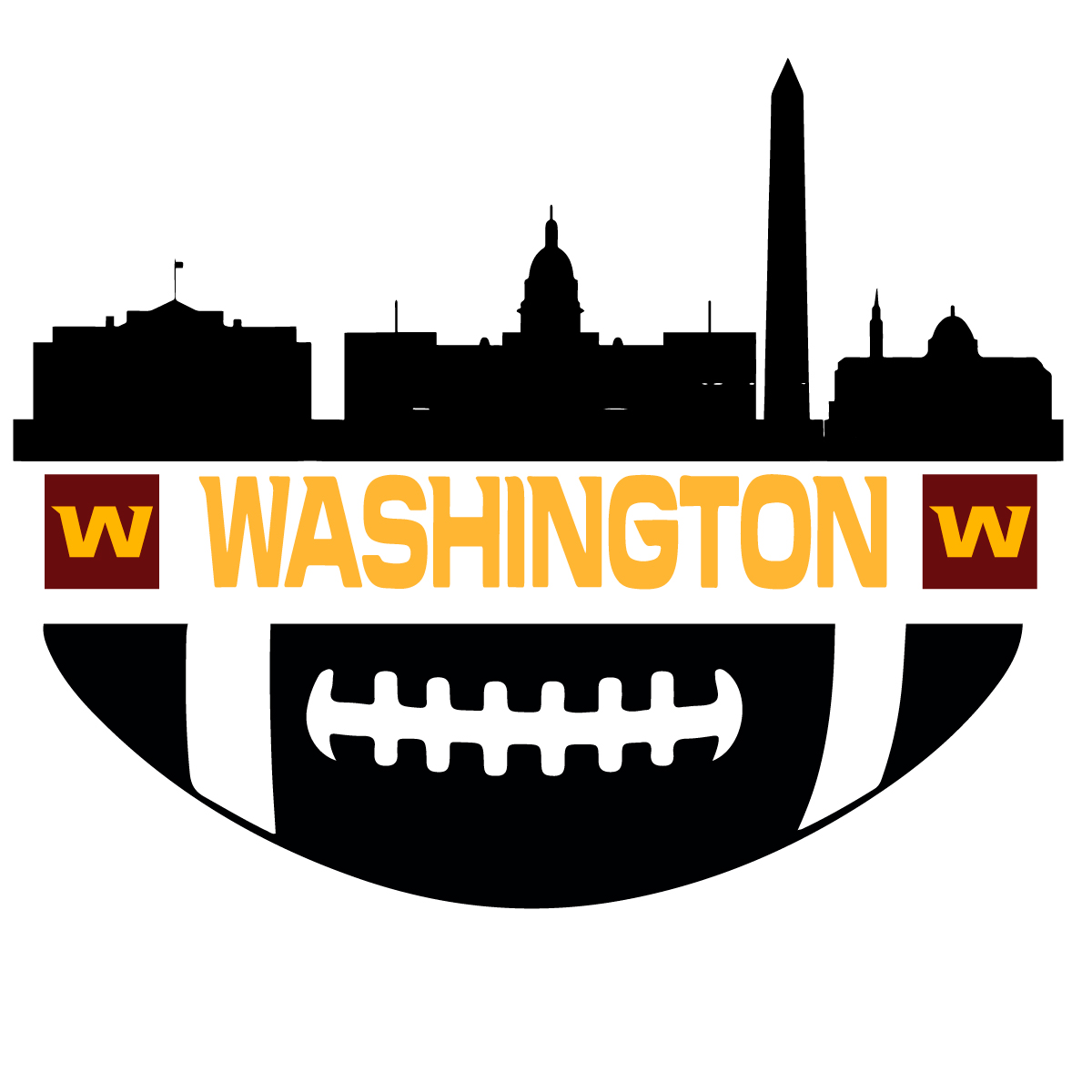 Washington Football Team Nfl Svg | Inspire Uplift