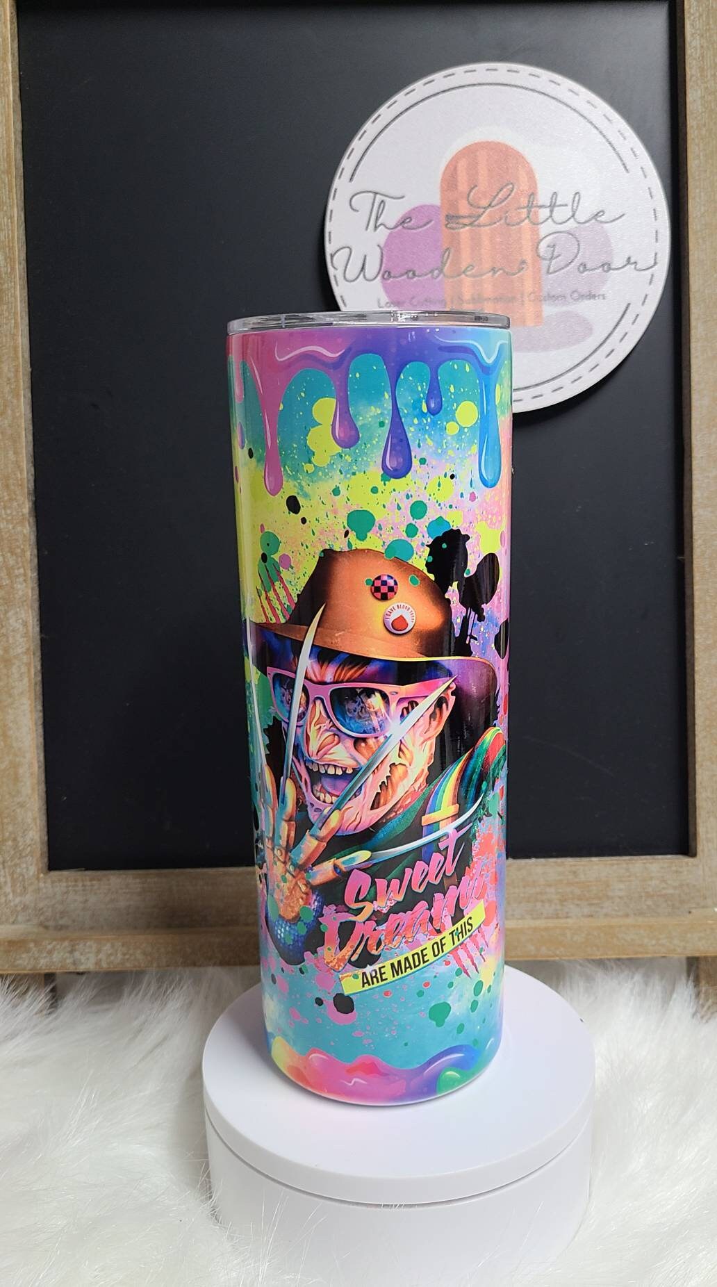 Burnt Flesh Freddy's Sinister Resurrection, 20oz skinny tumb - Inspire ...