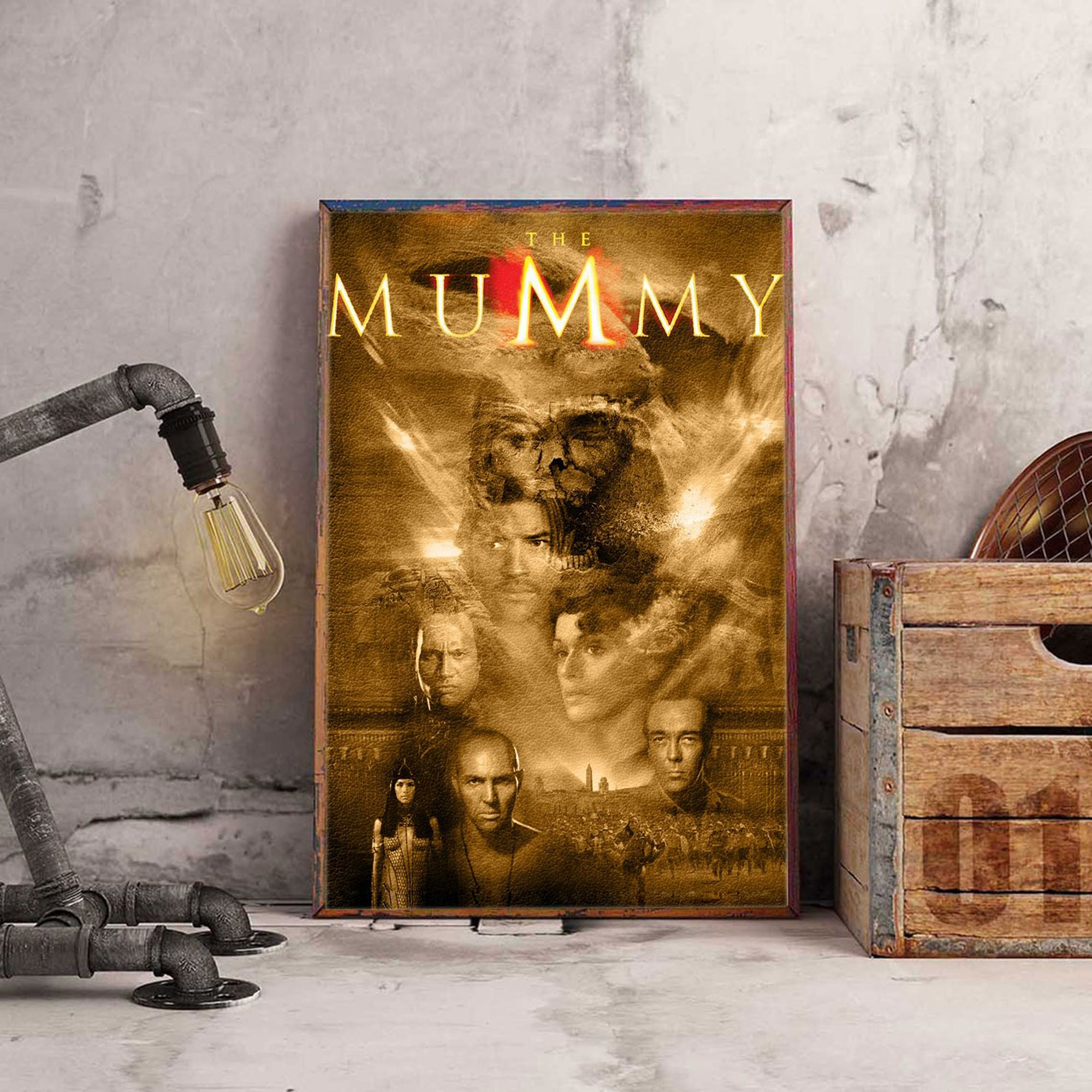 anime poster, the mummy poster, wall art, wall decor, prints - Inspire ...