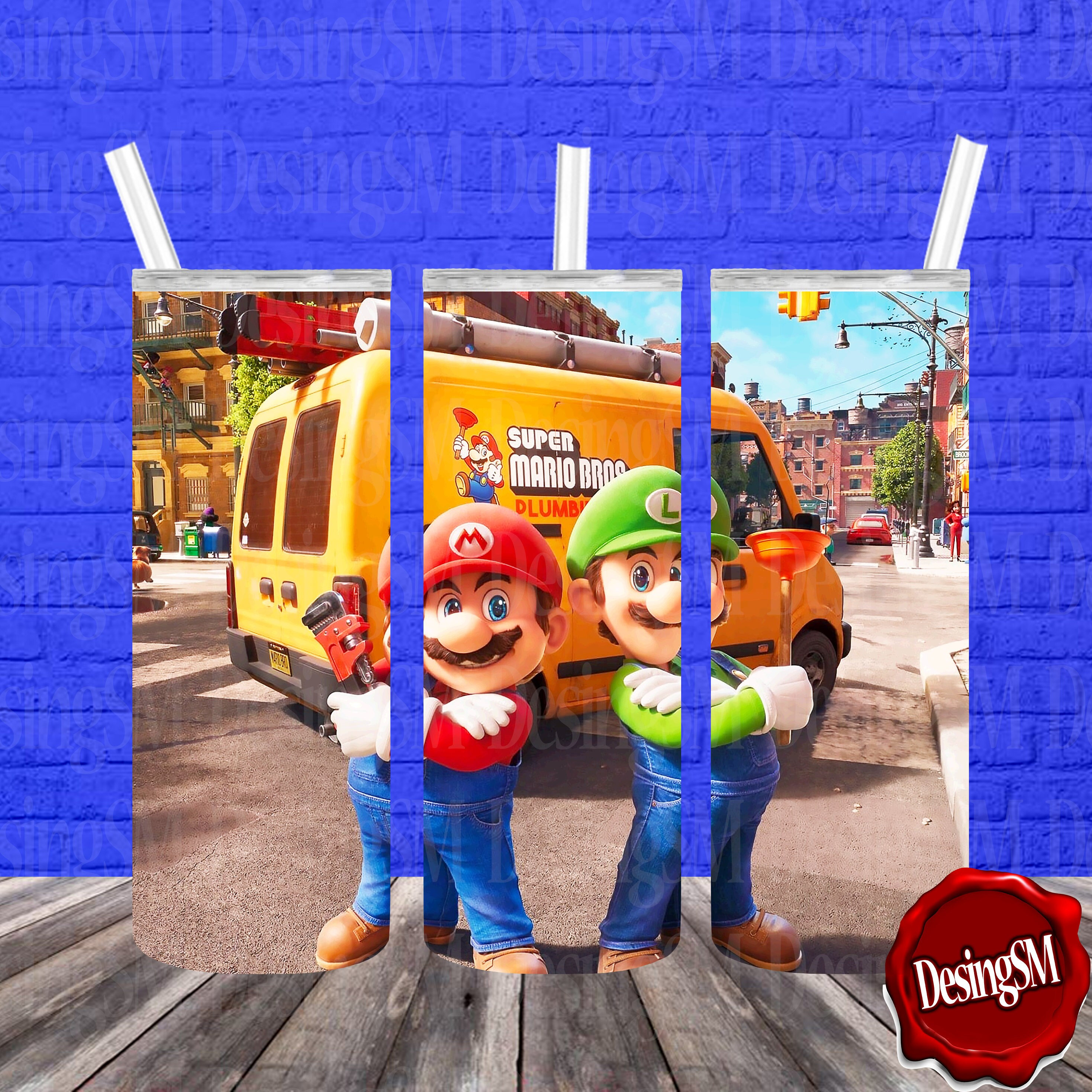 The Super Mario Tumbler, The Super Mario Skinny Tumbler | Inspire Uplift