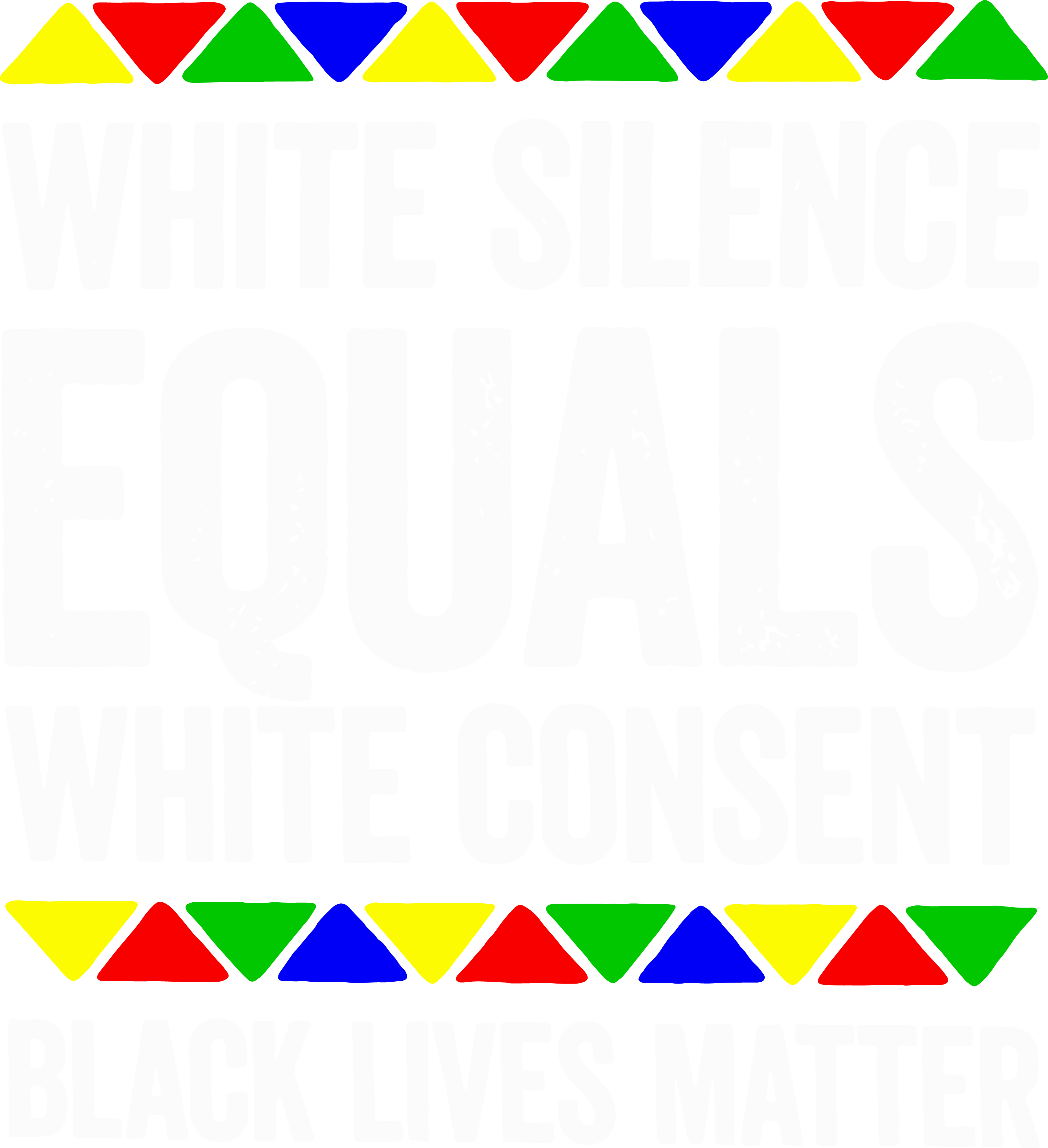 White silence equals white consent black lives matter svg, b - Inspire ...