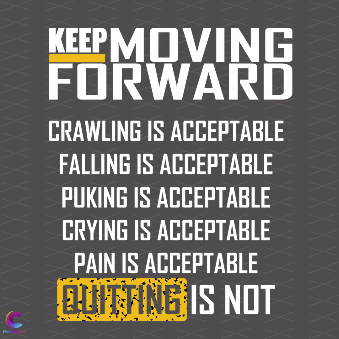 keep moving svg - Inspire Uplift
