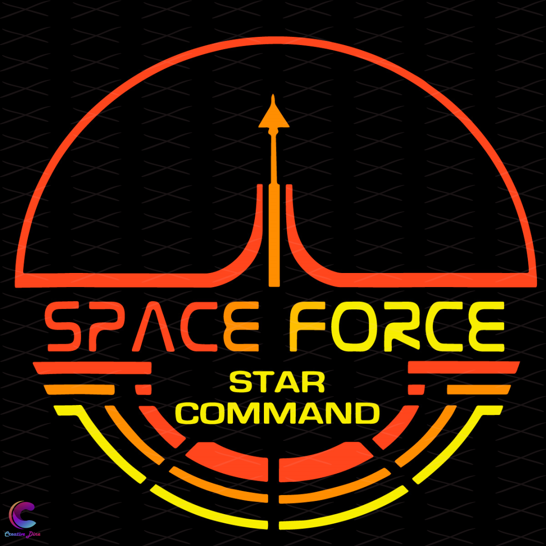 Space Force Star Command Svg, Trending Svg, Space Force Svg, | Inspire ...