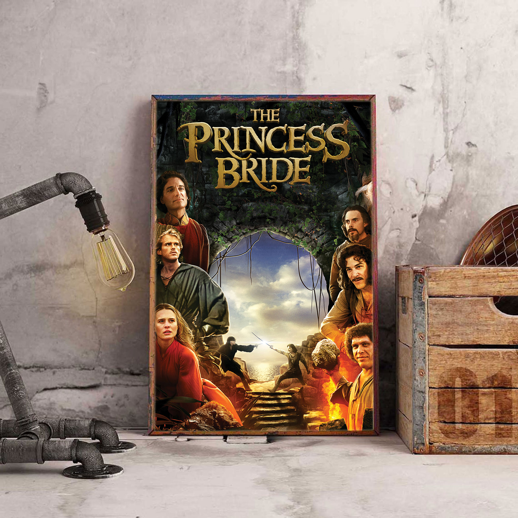 movie poster, film movie, the princess bride poster, wall ar | Inspire ...