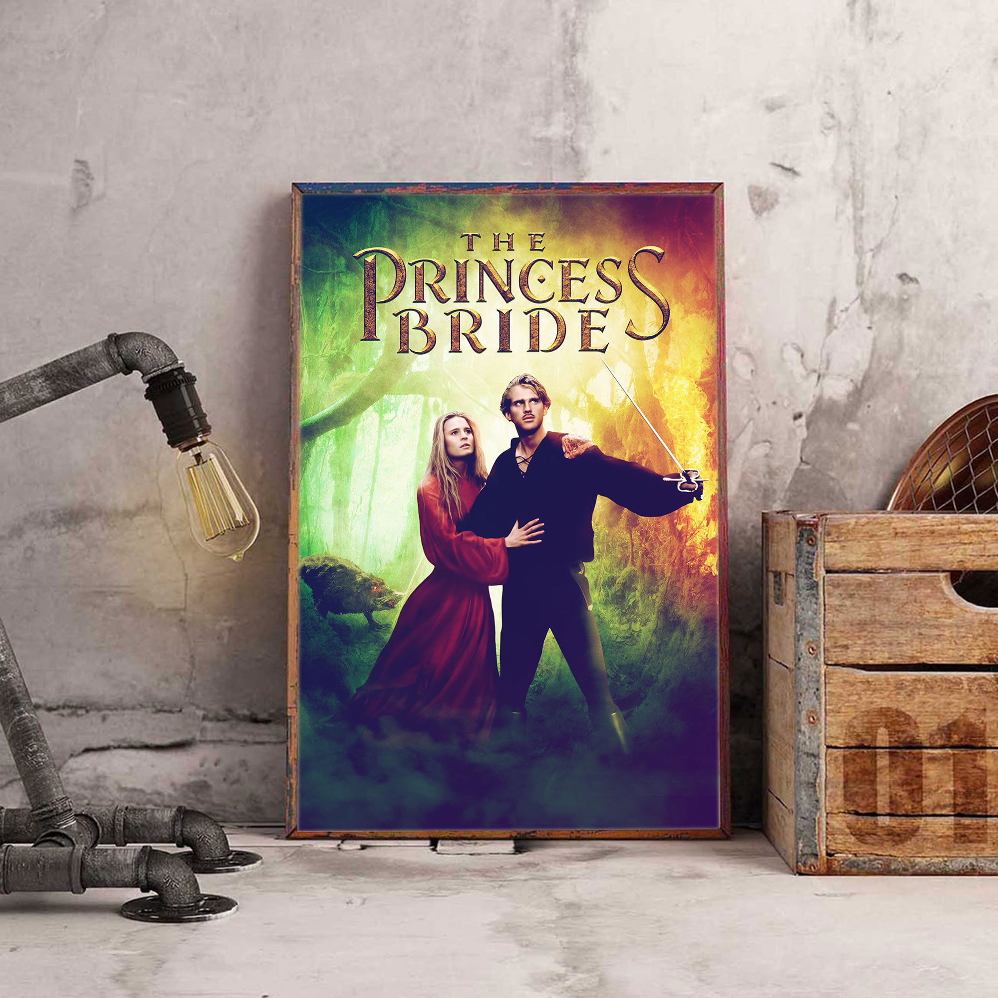 movie poster, film movie, the princess bride poster, wall ar | Inspire ...