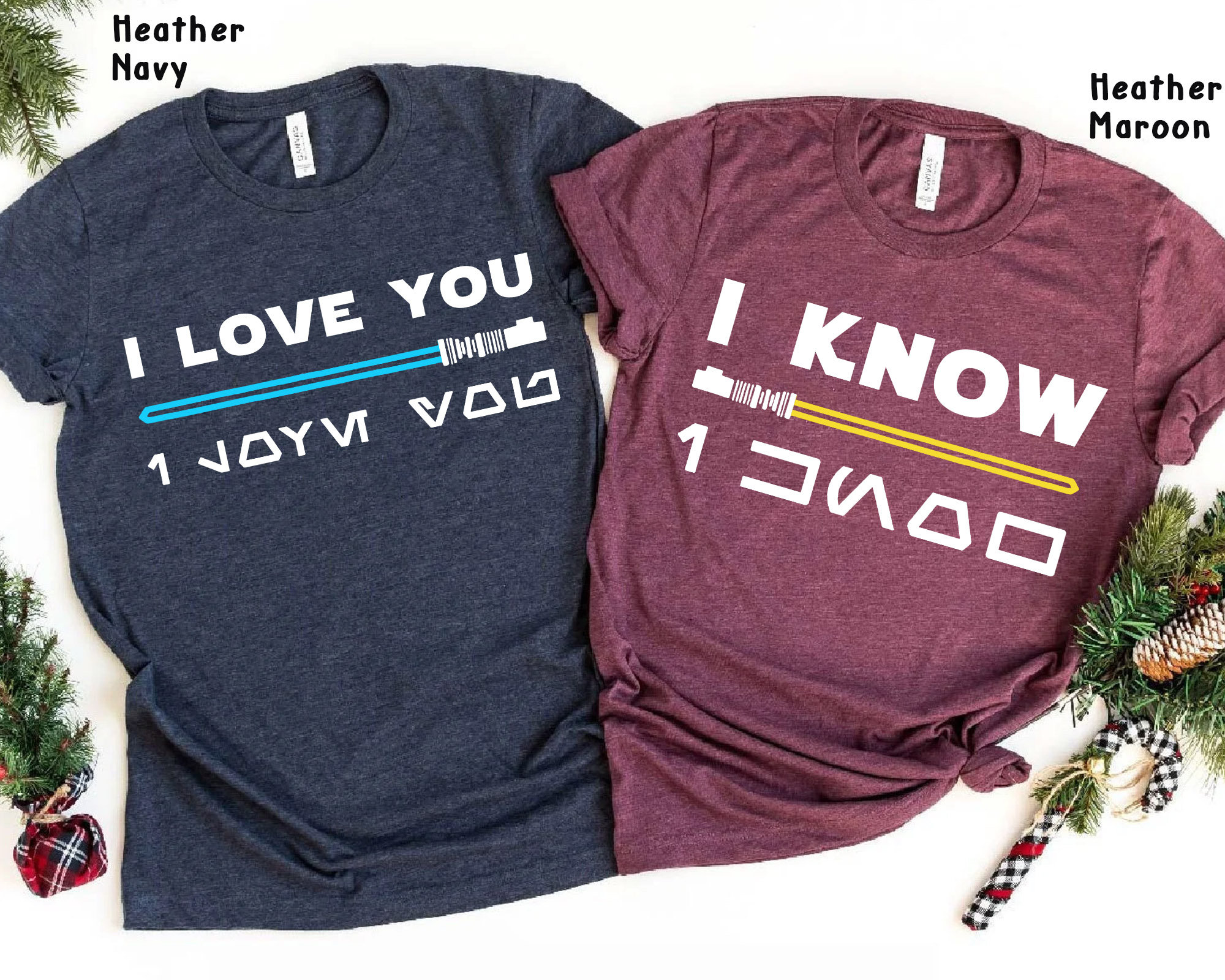 Princess Leia and Han Solo I Love You I Know Shirt, Star War | Inspire ...