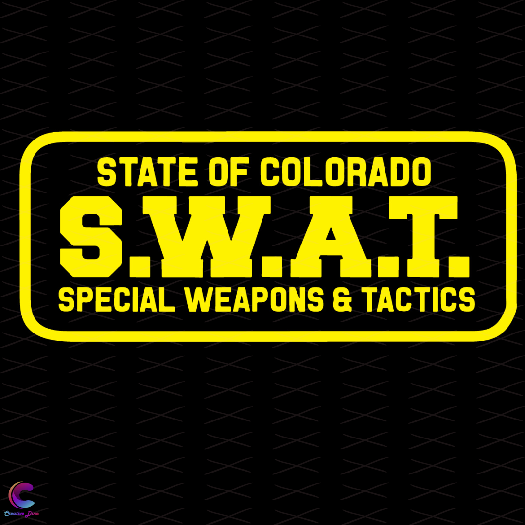 Colorado SWAT Team Svg, Trending Svg, Sheriff Svg, Police Sv | Inspire ...
