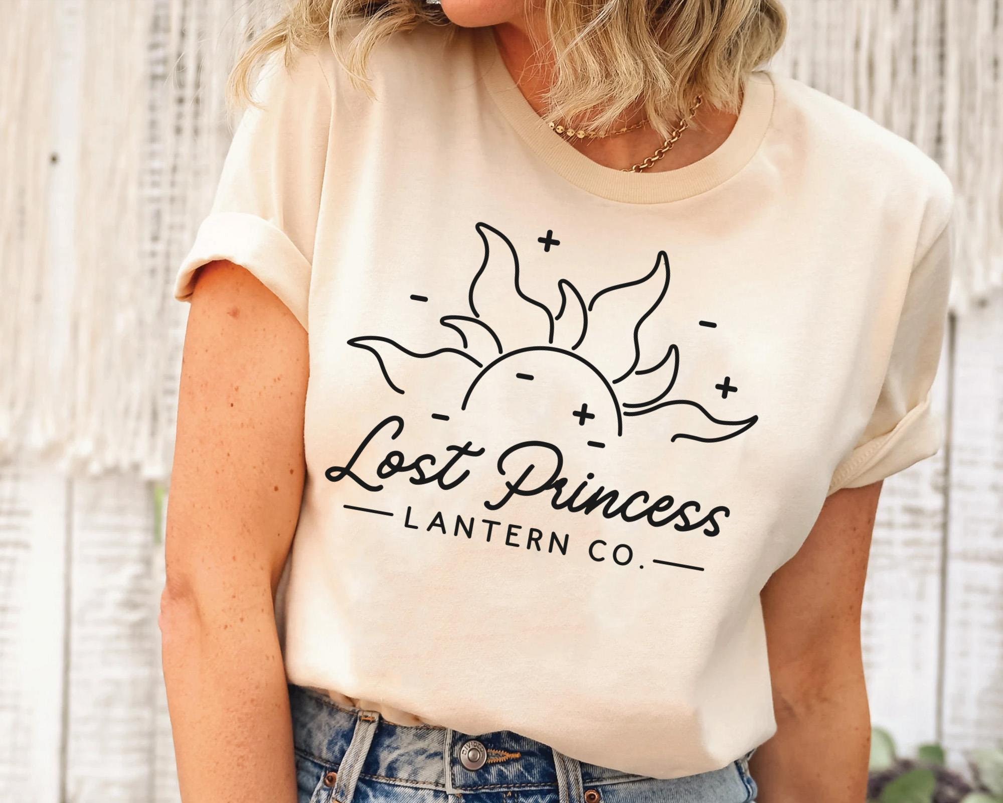 Tangled Lost Princess Lantern Co Shirt, Retro Rapunzel Disne | Inspire ...