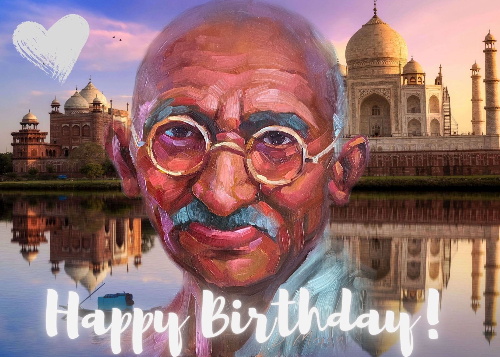 Digital Card to Download Painting Creeting Card | Inspire Uplift