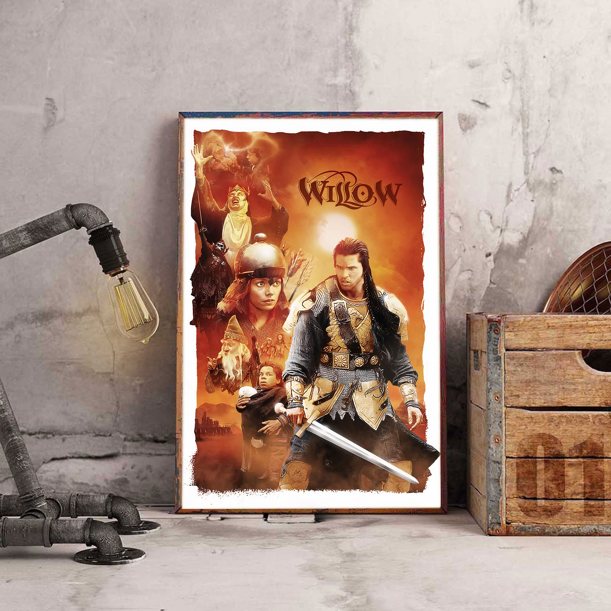 movie poster, film movie, willow poster, wall art, wall deco | Inspire ...