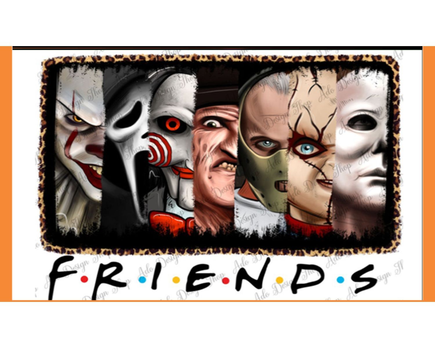 Horror Characters Friends Png, Halloween Png, Killer Png - Inspire Uplift