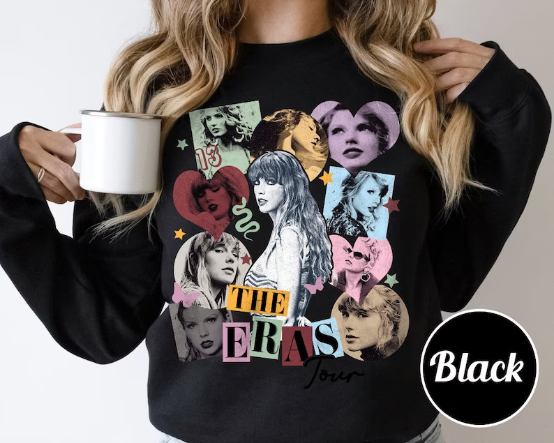 Taylor swift The Eras Tour 2023 Vintage Shi, Swift Girls Gra - Inspire ...