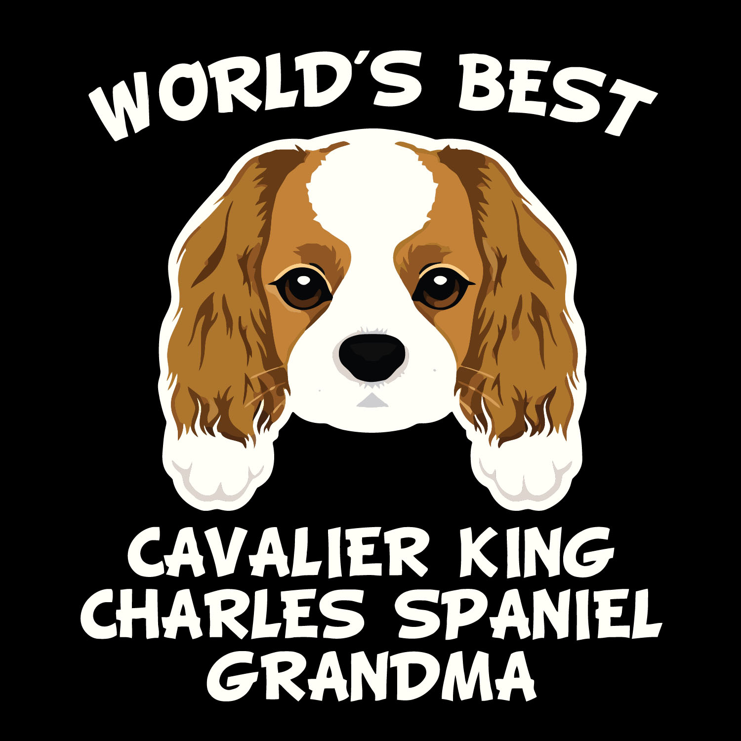 Worlds Best Cavalier King Charles Spaniel Grandma Svg, Trend | Inspire ...