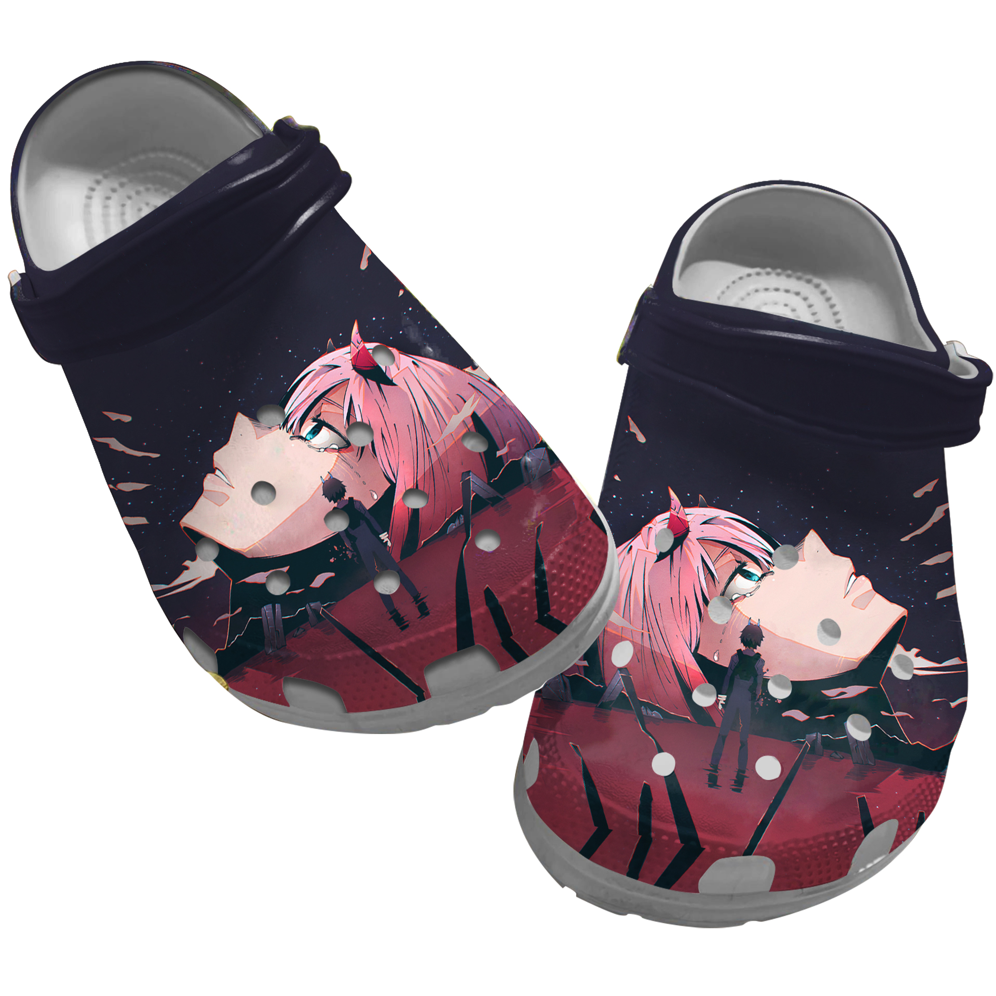 Anime Crocs, Darling In The Franxx Crocs, Darling In The Fra | Inspire ...
