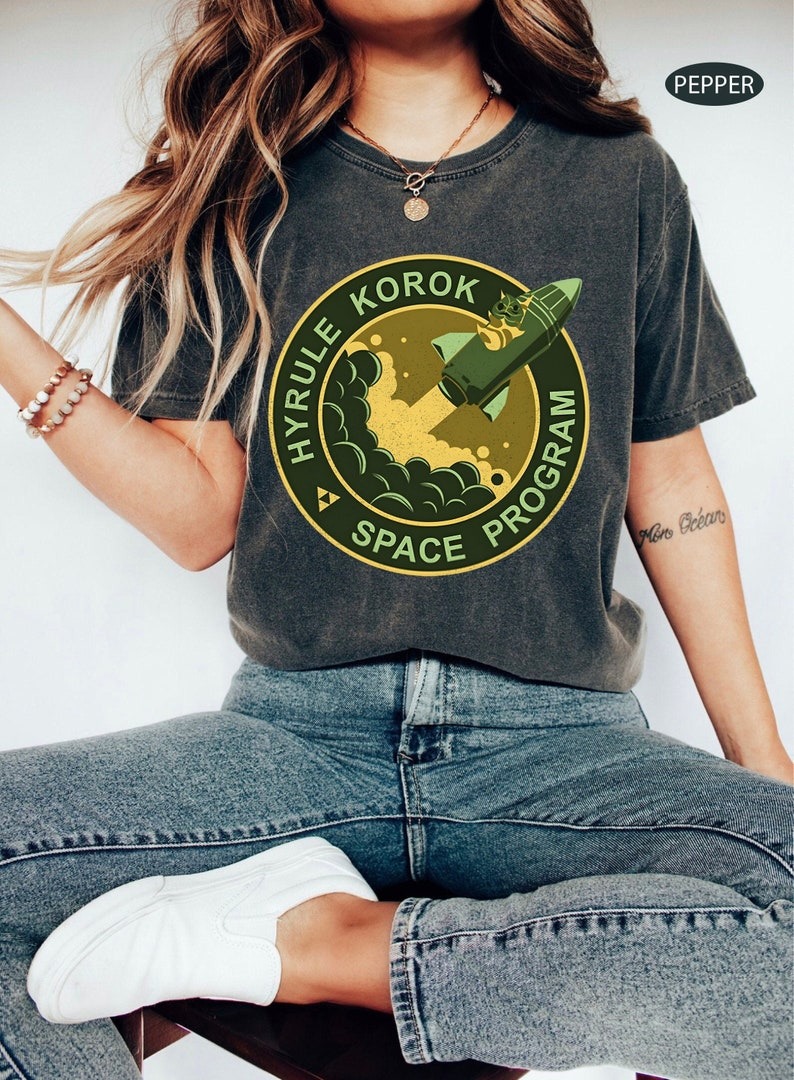 Korok Space Program Shirt, Hyrule Korok Shirt, Breath Of The | Inspire ...