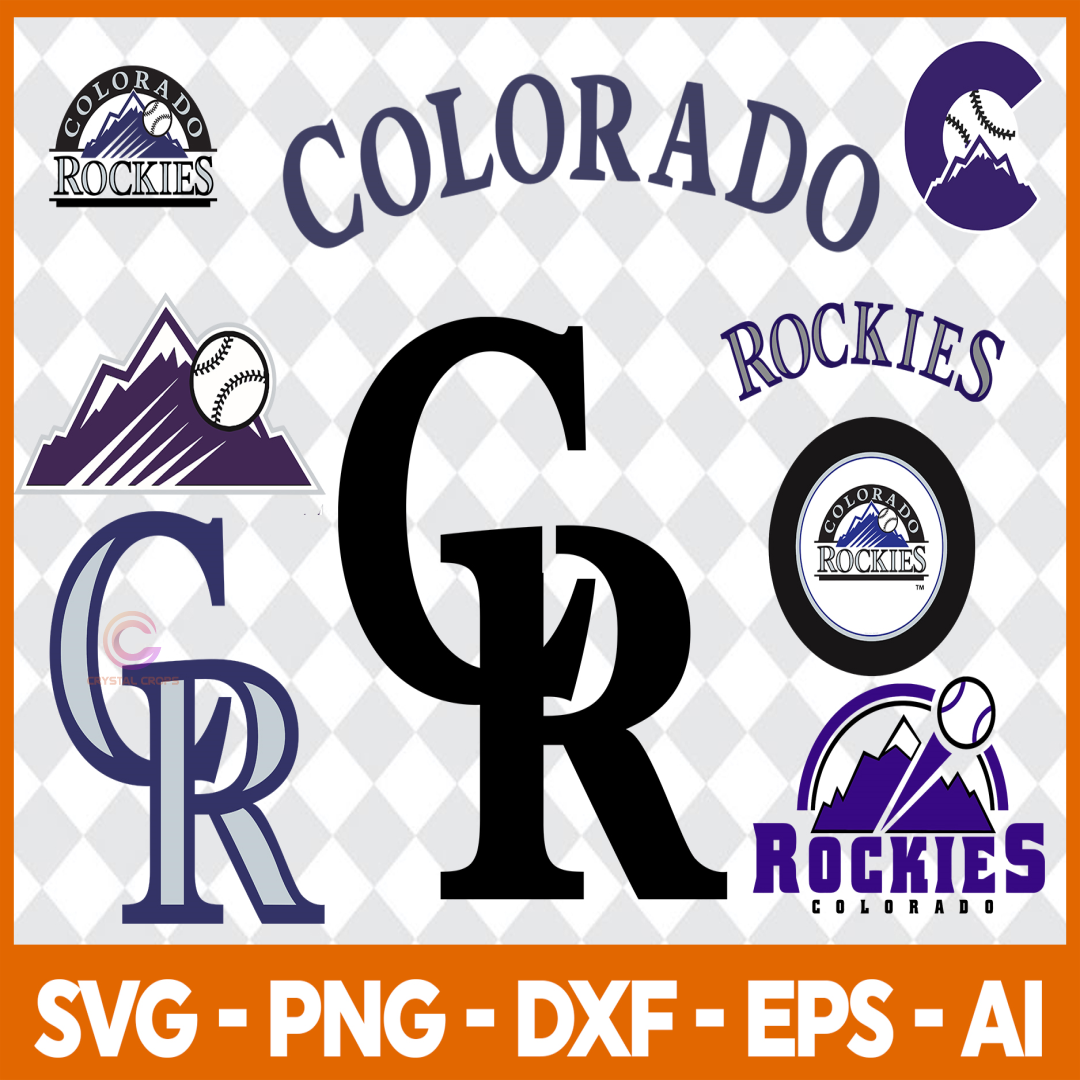 Colorado Rockies Bundle Svg, Sport Svg, MLB Svg | Inspire Uplift