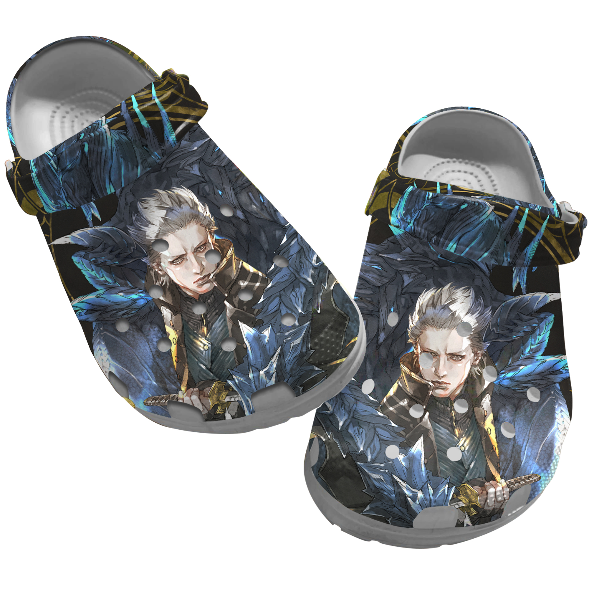 Devil May Cry Clog Shoes Unisex, Devil May Cry Crocs, Game S - Inspire ...