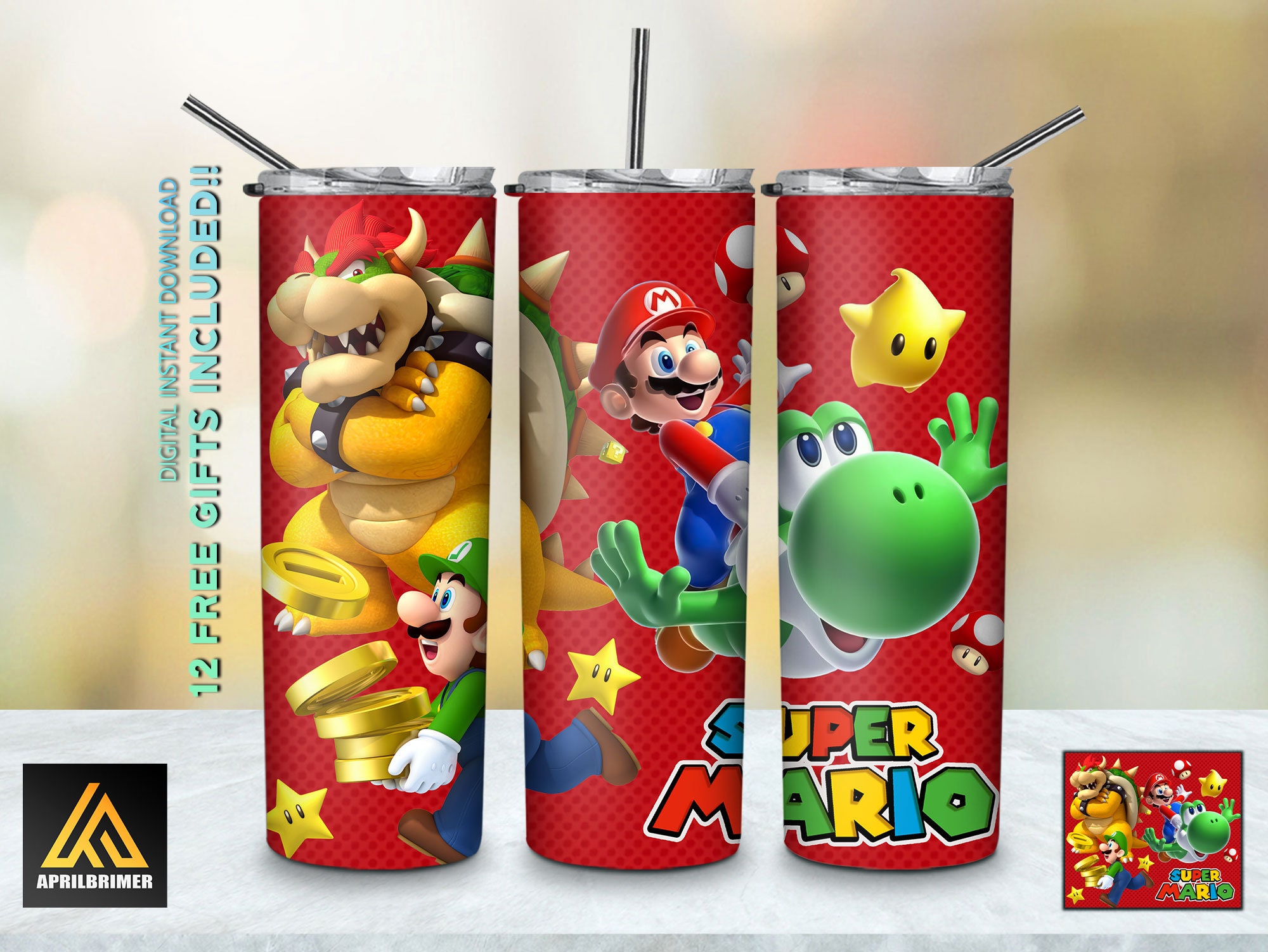 Game Characters Tumbler, Game Characters Skinny Tumbler, Gam | Inspire ...
