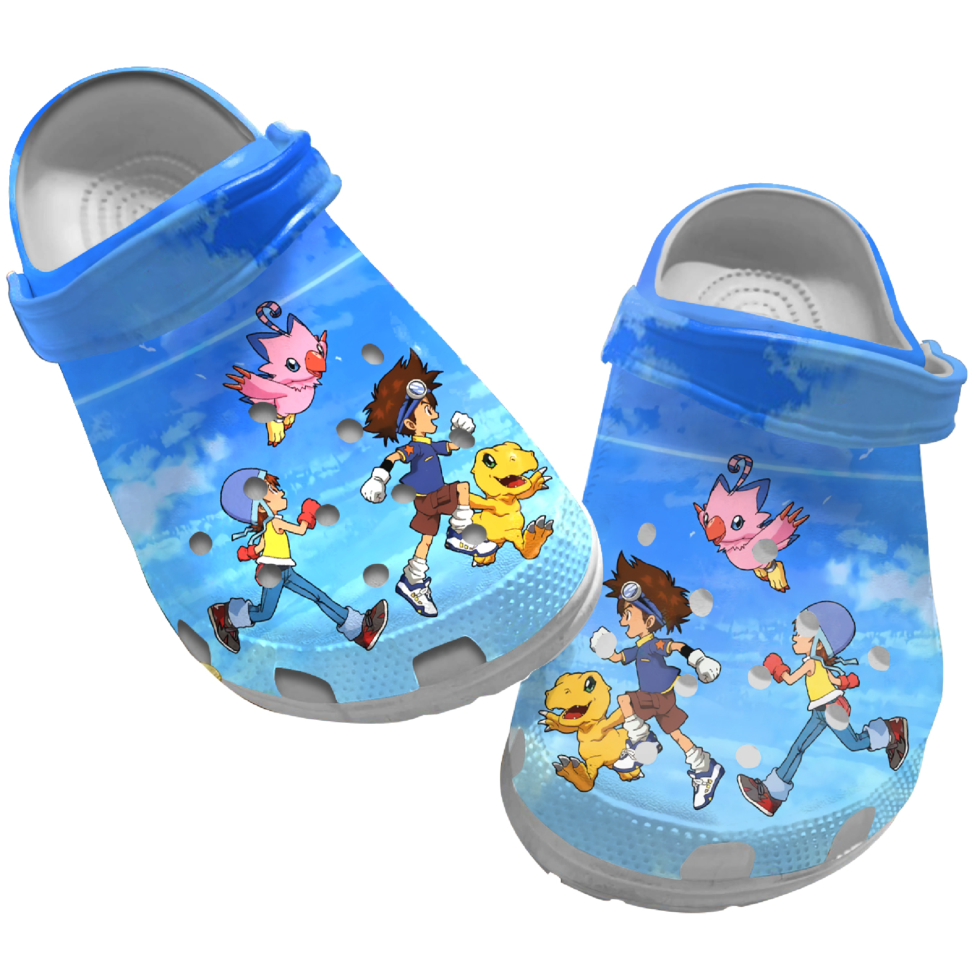 Anime Crocs, Digimon Crocs, Game Crocs, Digimon Clog Shoes U - Inspire ...
