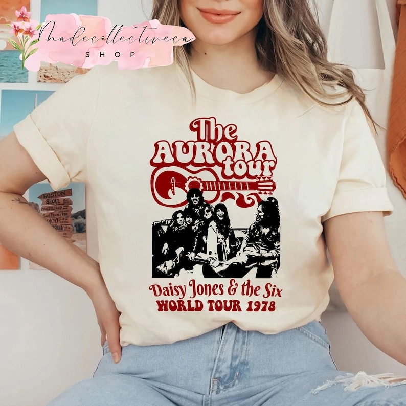 Aurora World Tour | Daisy Jones And The Six Band Concert Shi - Inspire ...