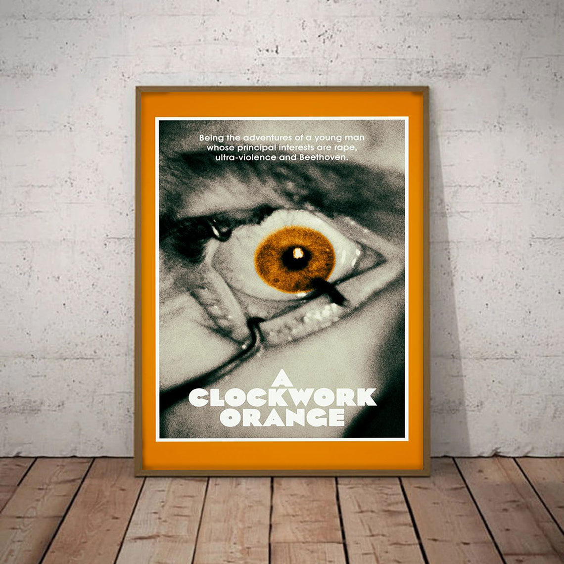Clockwork Orange Eye Poster