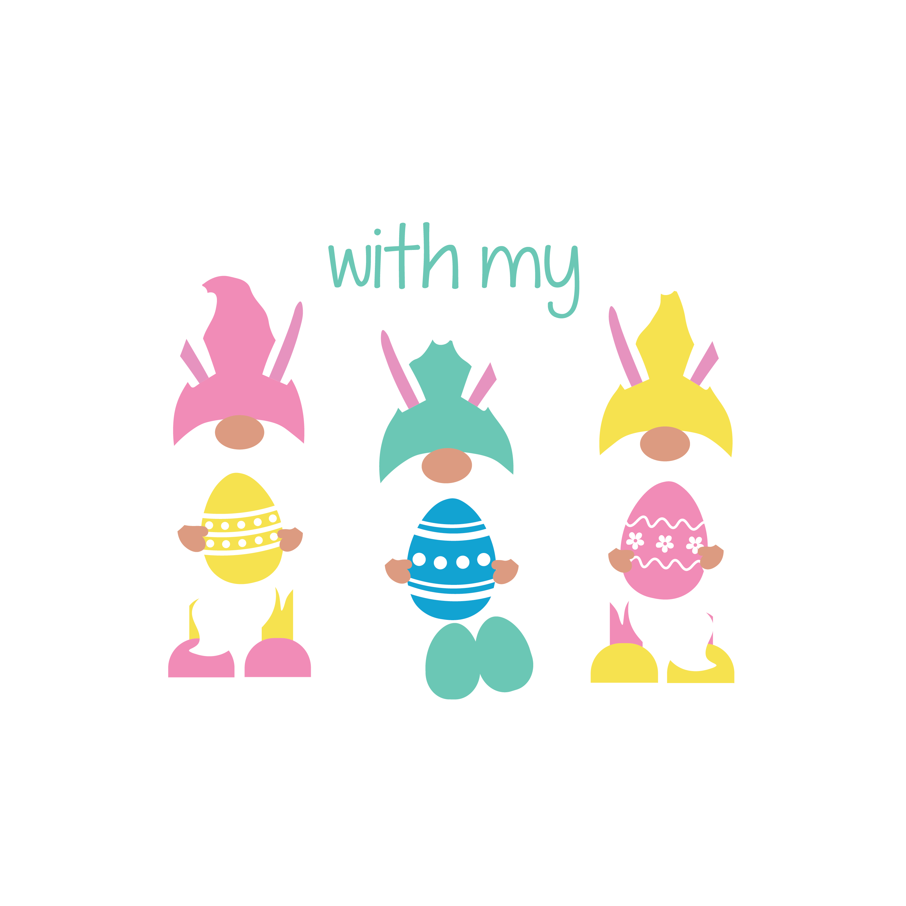 Easter Eggs svg, Egg svg,Egg with bow DXF, Easter bunny egg - Inspire ...