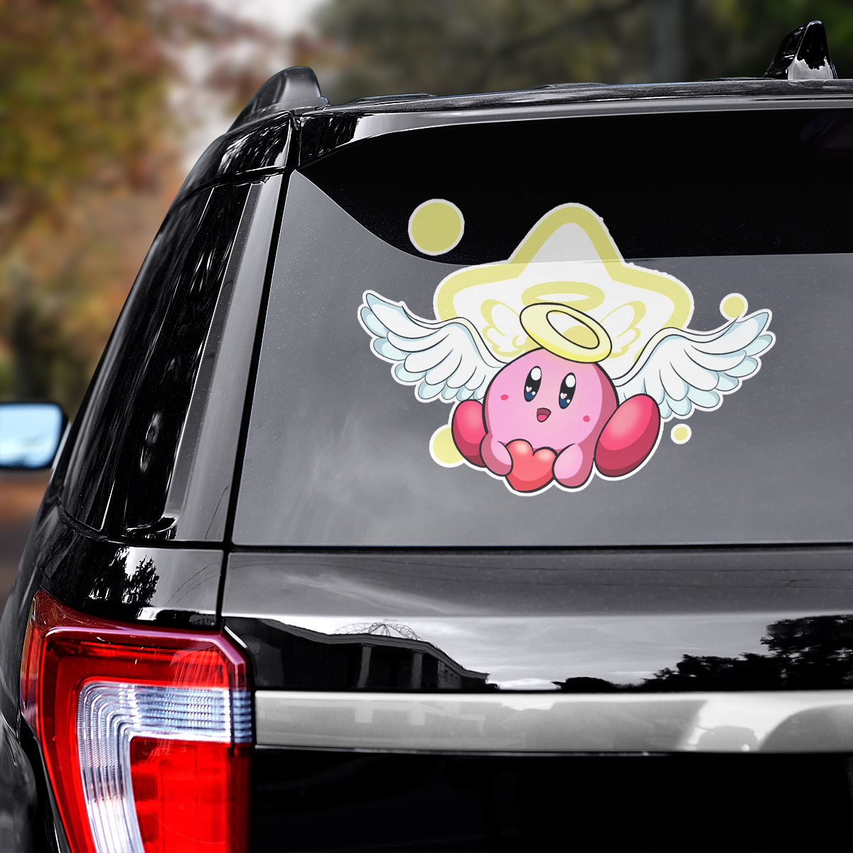 Kirby Decal For Car, Kirby Sticker, Game Sticker, Game Stick | Inspire ...