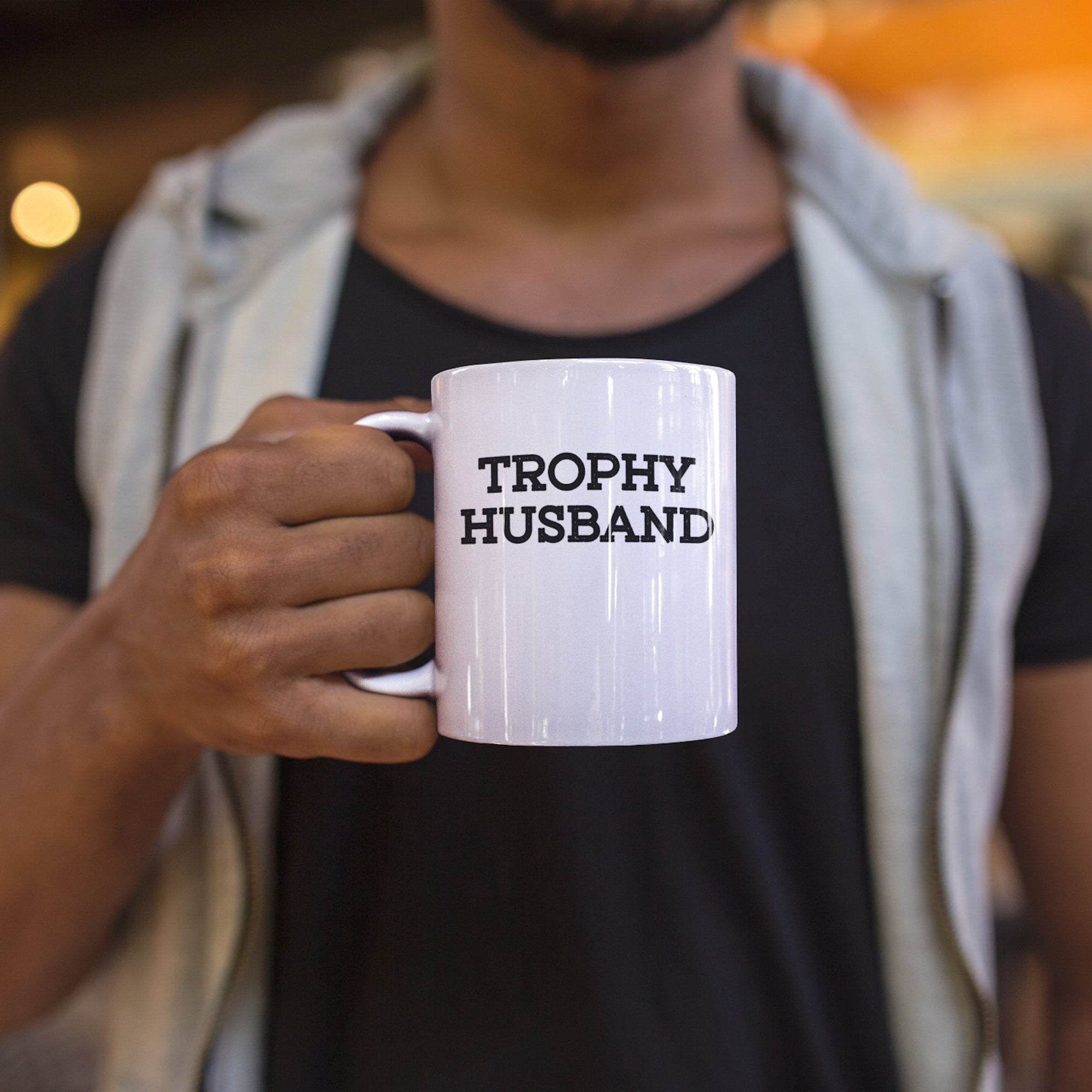 Trophy Husband Coffee Mug Microwave and Dishwasher | Inspire Uplift