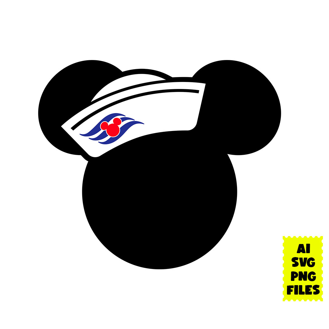 Mickey Mouse Sailor Svg, Disney Cruise Svg, Mickey Mouse Svg | Inspire ...