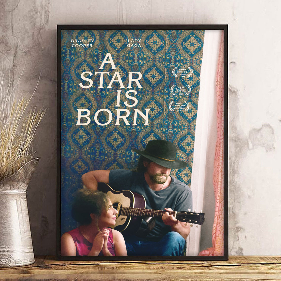 movie poster, film poster, star is born poster, wall art, wa | Inspire ...