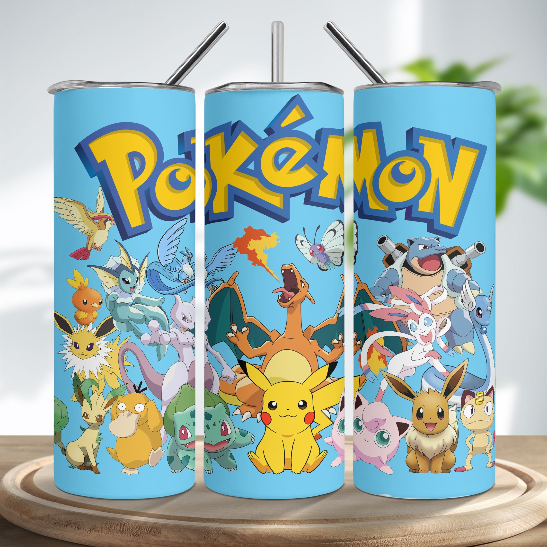 Pokemon Stainless Steel Tumbler, Pokemon Tumbler, Pokemon Sk | Inspire ...
